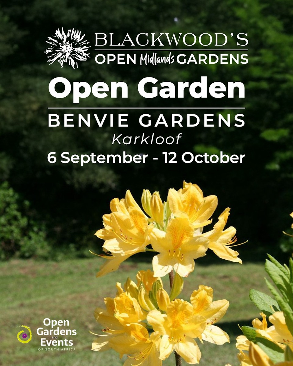 Benvie Gardens open for 2025 from this weekend - HowickVillage.co.za