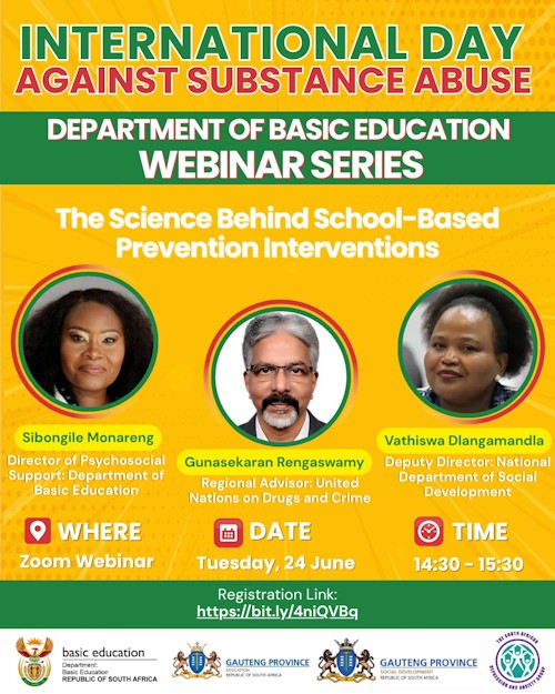 World Drug Day 2025: “Our Youth, Our Future” – SADAG Shines Spotlight ...